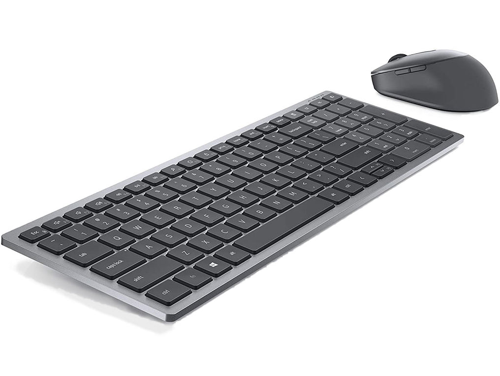 Dell KM7120W Arabic QWERTY Keyboard With Mouse Silver and Black — Gulf ...